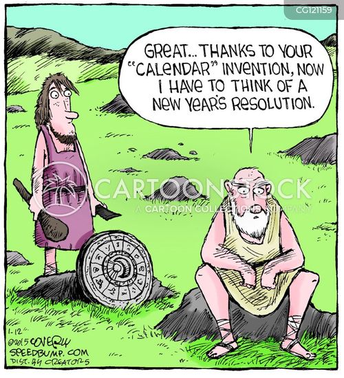 Calendar Year Cartoons and Comics - funny pictures from CartoonStock