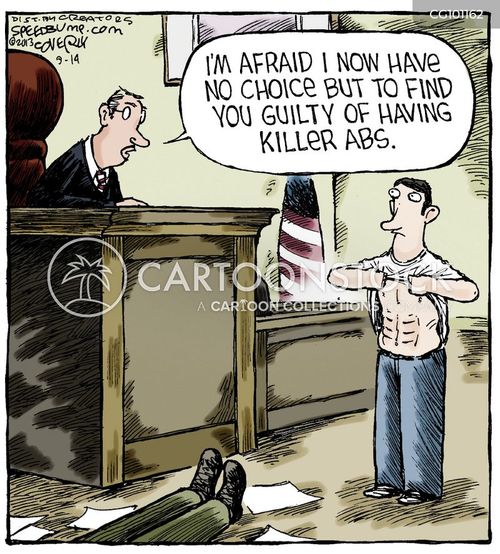Toned Physique Cartoons and Comics - funny pictures from CartoonStock