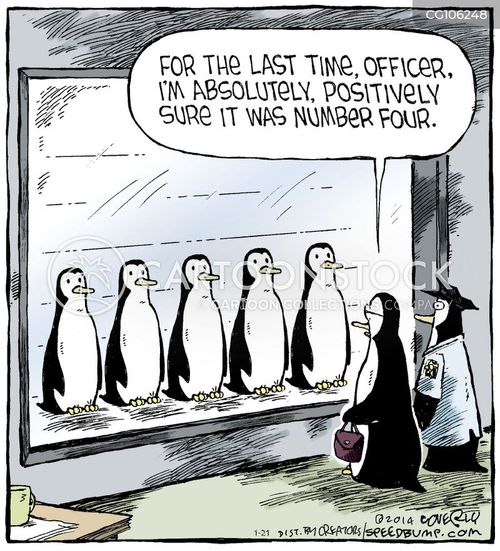 Eyewitness Identification Cartoons and Comics - funny pictures from ...