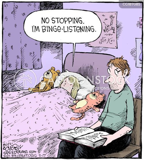Speed Listening Cartoons and Comics - funny pictures from CartoonStock