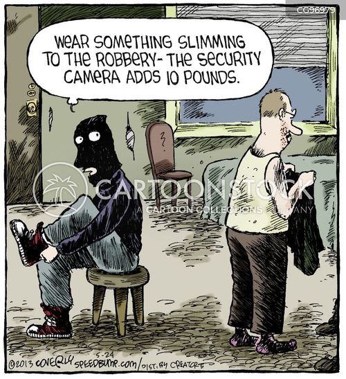Surveillance Film Cartoons and Comics - funny pictures from CartoonStock