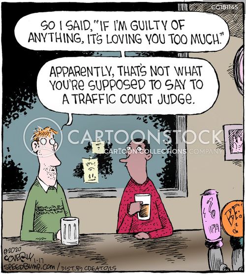 Traffic Judge Cartoons and Comics - funny pictures from CartoonStock