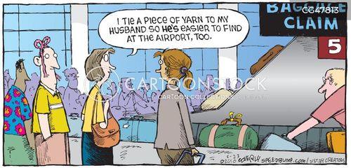 Baggage Bin Cartoons and Comics - funny pictures from CartoonStock