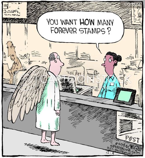 Stamped Mail Cartoons and Comics - funny pictures from CartoonStock