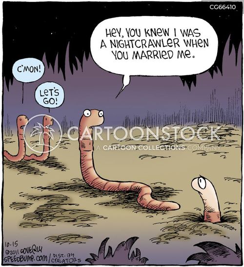 Nightcrawlers Cartoons and Comics - funny pictures from CartoonStock
