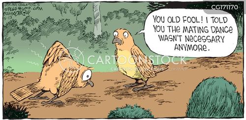 Marital Dance Cartoons and Comics - funny pictures from CartoonStock