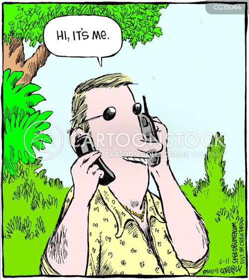 Speed Dialling Cartoons and Comics - funny pictures from CartoonStock
