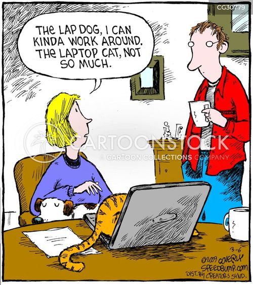 Works-from-home Cartoons and Comics - funny pictures from CartoonStock