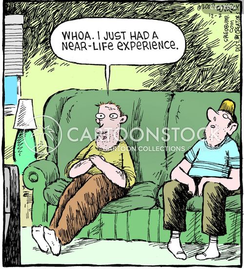 Near Cartoons and Comics - funny pictures from CartoonStock