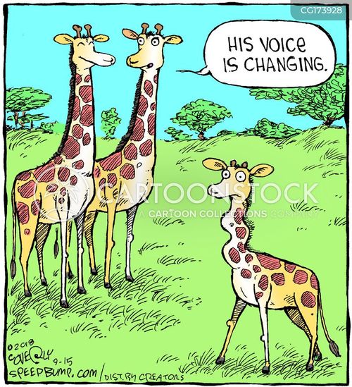 Overpowering Voice Cartoons and Comics - funny pictures from CartoonStock