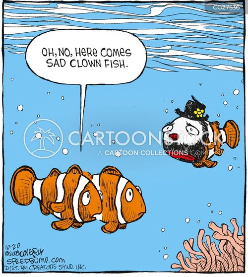 Clown Fish Cartoons and Comics - funny pictures from CartoonStock