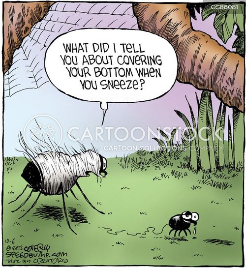 Nose Cover Cartoons and Comics - funny pictures from CartoonStock