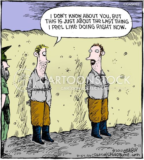 Summery Execution Cartoons and Comics - funny pictures from CartoonStock