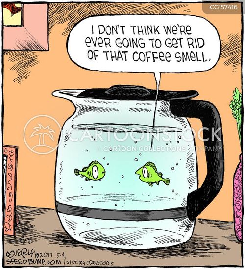 Coffee Scent Cartoons and Comics - funny pictures from CartoonStock