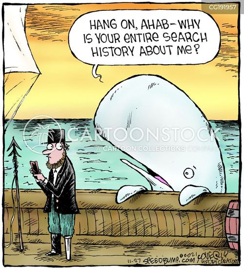Moby Dick (novel) Cartoons and Comics - funny pictures from CartoonStock