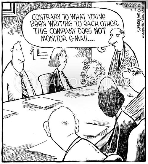 Employer E-mail Cartoons and Comics - funny pictures from CartoonStock