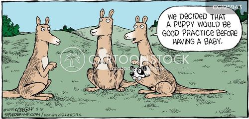 Pouch Animal Cartoons and Comics - funny pictures from CartoonStock