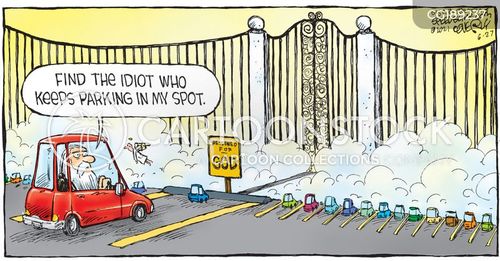 Reserved Spot Cartoons and Comics - funny pictures from CartoonStock