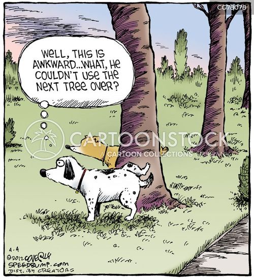 Tree Pees Cartoons and Comics - funny pictures from CartoonStock