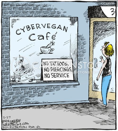 Piercing Cartoons and Comics - funny pictures from CartoonStock