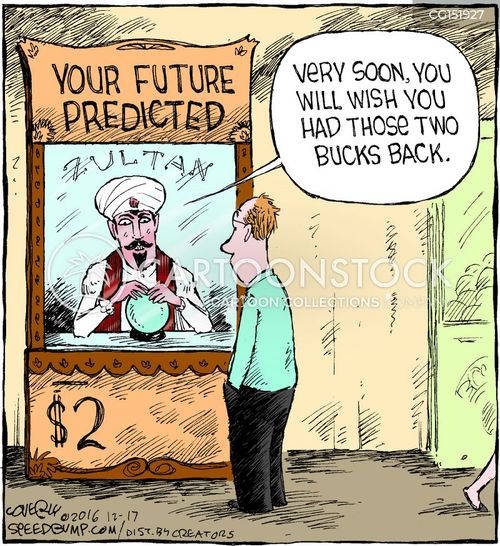 Prediction Cartoons and Comics - funny pictures from CartoonStock