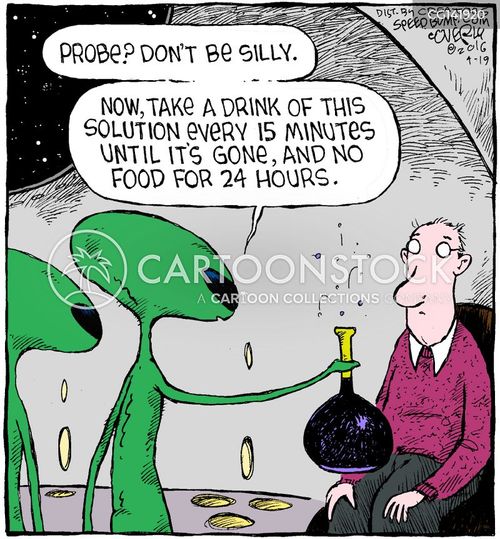 Probing Cartoons and Comics - funny pictures from CartoonStock