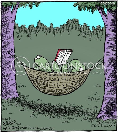 Hammocks Cartoons and Comics - funny pictures from CartoonStock