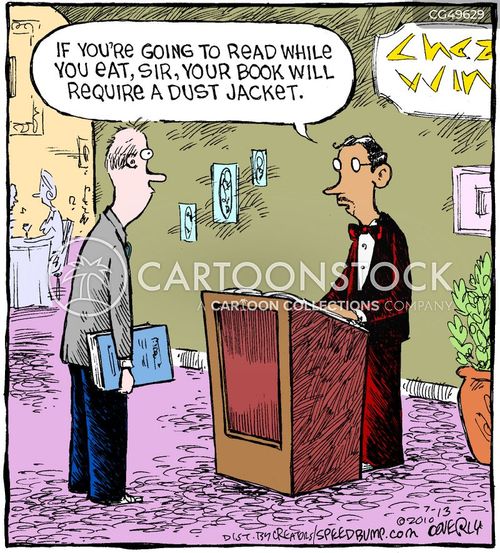 Dusty Book Cartoons and Comics - funny pictures from CartoonStock