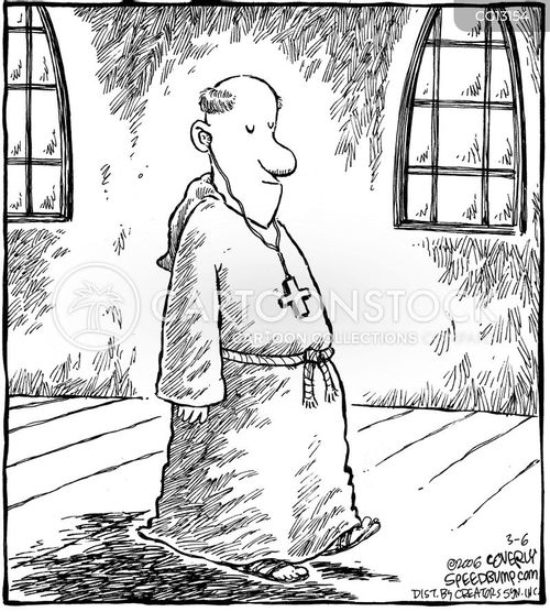 Friar Cartoons and Comics - funny pictures from CartoonStock