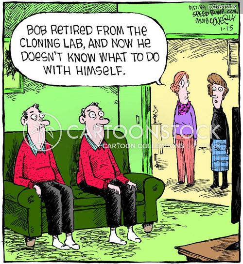 Duplicate Cartoons and Comics - funny pictures from CartoonStock