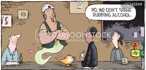 Rubbing Cartoons and Comics - funny pictures from CartoonStock