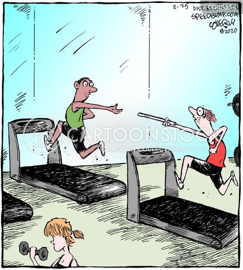 Man On The Run Cartoons and Comics - funny pictures from CartoonStock