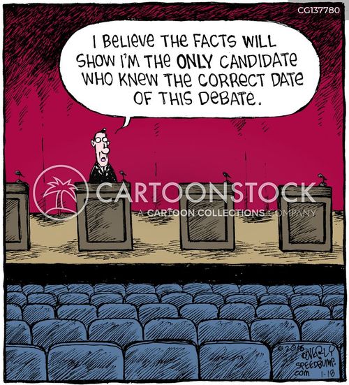 Debated Cartoons and Comics - funny pictures from CartoonStock