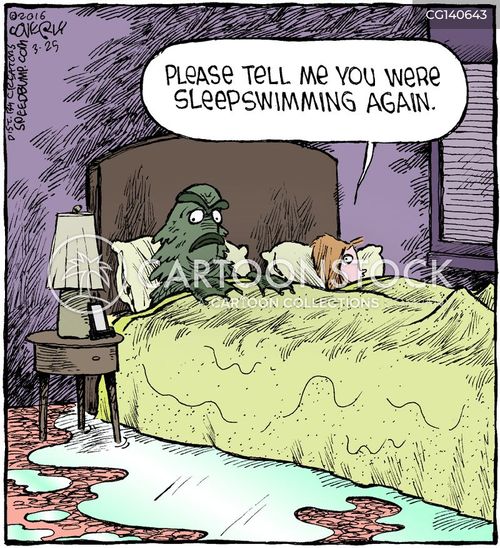 Sleepwalk Cartoons and Comics - funny pictures from CartoonStock