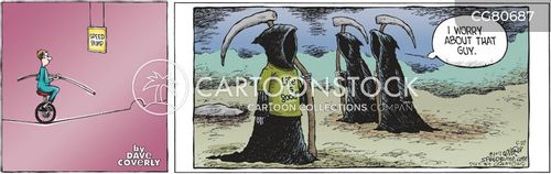 Death Positivity Cartoons and Comics - funny pictures from CartoonStock