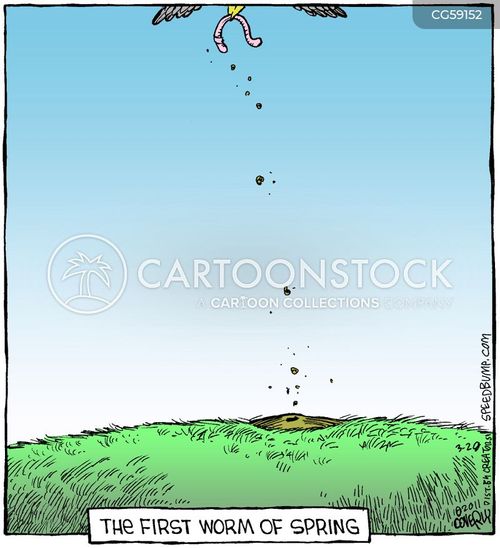 Eart Worms Cartoons and Comics - funny pictures from CartoonStock