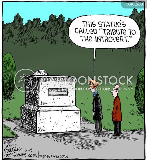 Introvert Cartoons and Comics - funny pictures from CartoonStock