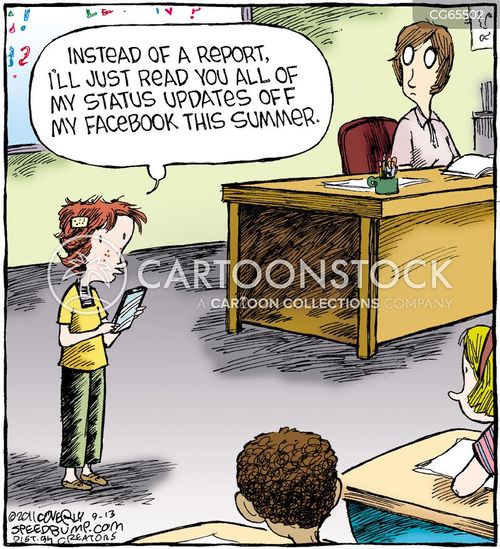 Profile Status Cartoons and Comics - funny pictures from CartoonStock