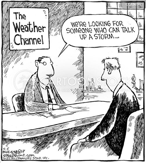 Tv Weathermen Cartoons and Comics - funny pictures from CartoonStock