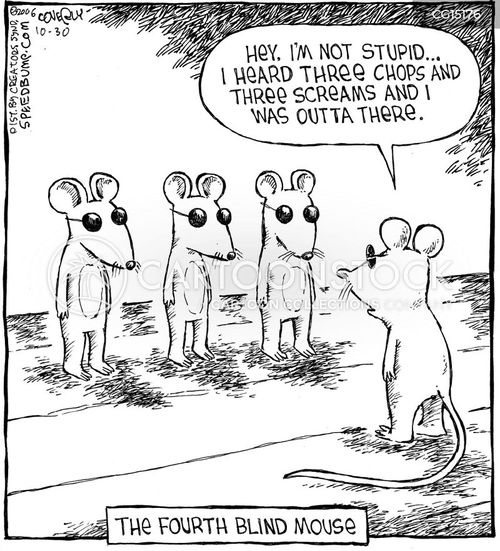 Evading Danger Cartoons and Comics - funny pictures from CartoonStock