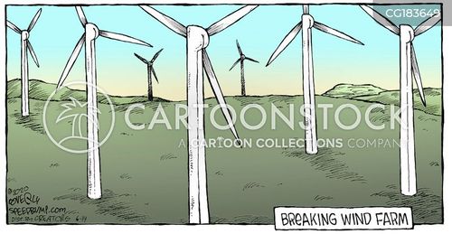 Nimby Wind Farm Cartoons and Comics - funny pictures from CartoonStock
