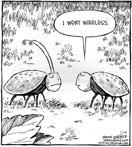 Wi-fi Technology Cartoons and Comics - funny pictures from CartoonStock