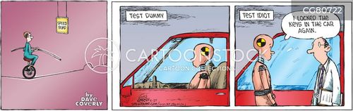 Locked Keys In Car Cartoons and Comics - funny pictures from CartoonStock