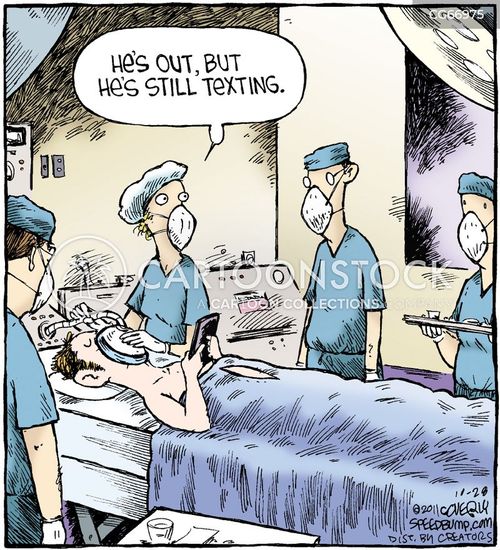 Speed Texting Cartoons and Comics - funny pictures from CartoonStock