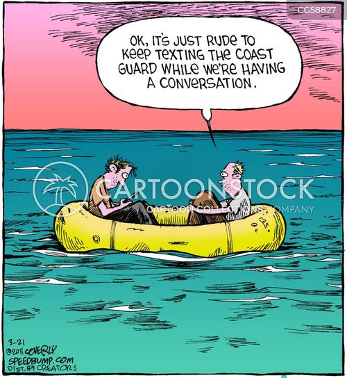 Caught Adrift Cartoons and Comics - funny pictures from CartoonStock