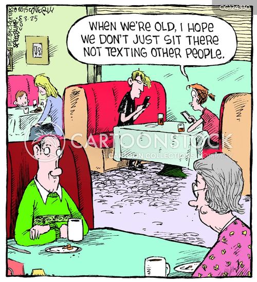 Elderly Technology Cartoons and Comics - funny pictures from CartoonStock