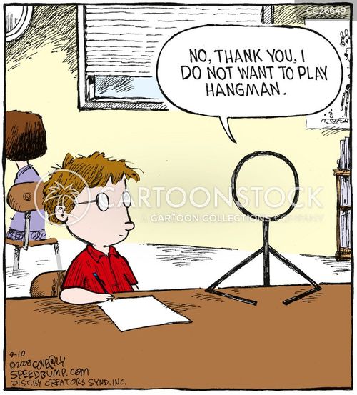 Hangman Cartoon