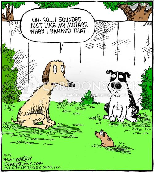 Puppy Communication Cartoons and Comics - funny pictures from CartoonStock