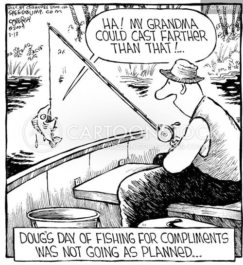 Casting Line Cartoons and Comics - funny pictures from CartoonStock