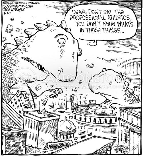 Athletes' Safety Cartoons and Comics - funny pictures from CartoonStock